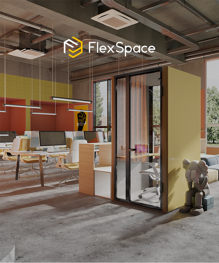 W Pod - Buy Office phone booths, sound proof office pod, Meeting rooms Product on FlexSpace